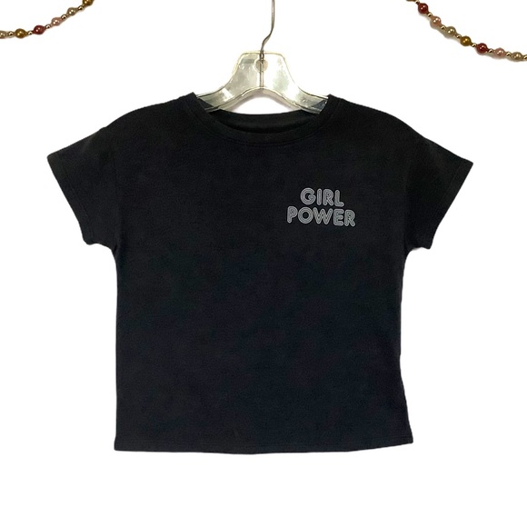 More Than Magic | Shirts & Tops | Nwt More Than Magic Grey Girl Power ...